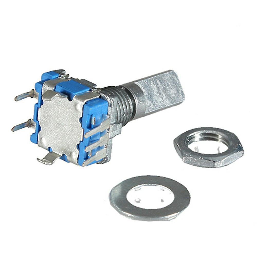 30Pcs 15mm rotary encoder switch with key switch with 2 bit gray scale ...