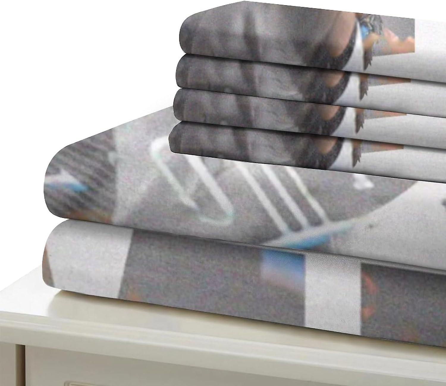 PGtaa Lionel Messi Bedding Sets Duvet Cover Football Star Bed Set ...