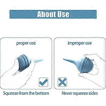 Newborn Baby Nasal Aspirator Ear Syringe Children's Nasal Straw Mucus ...