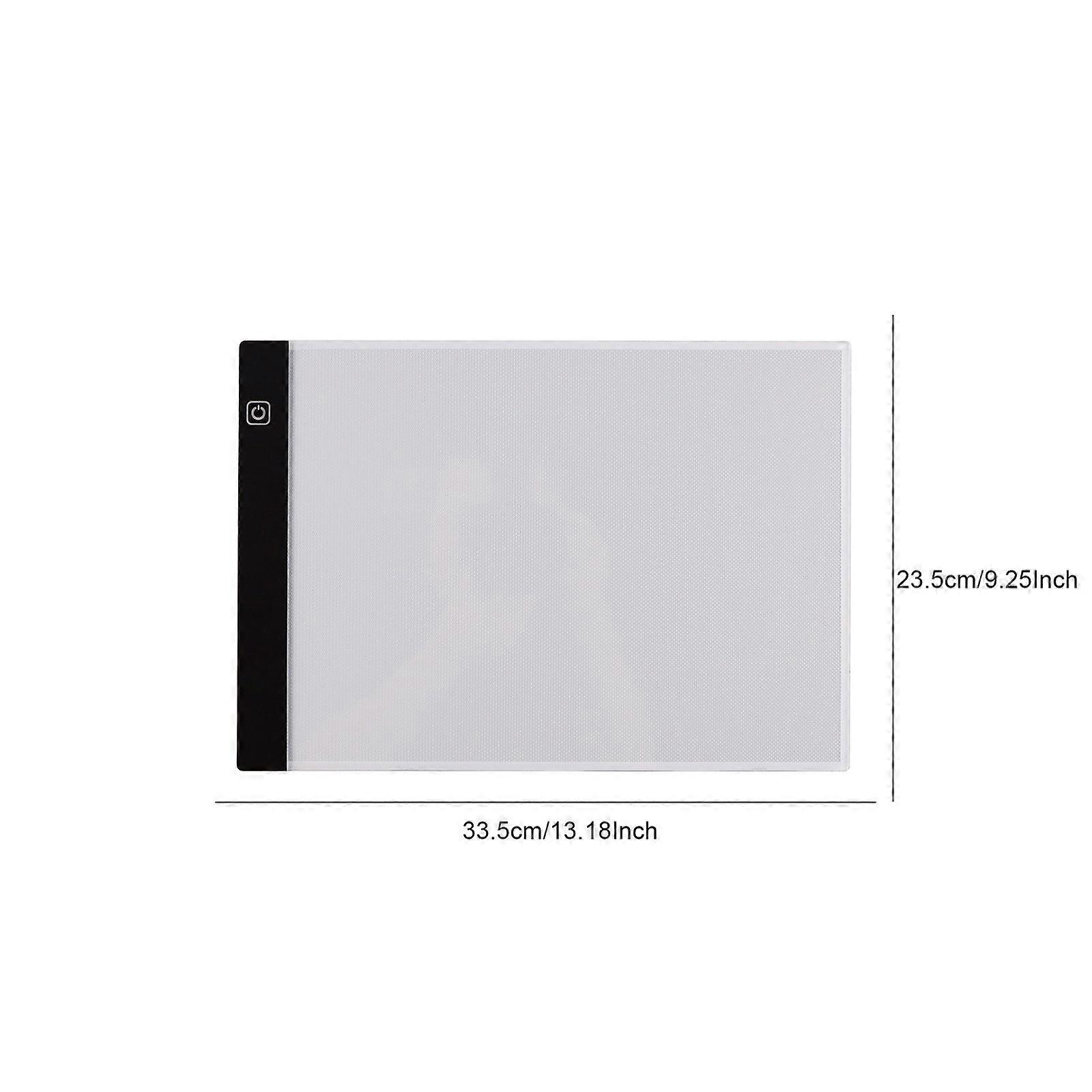 Portable A4 Tracing LED Copy Board Light Box Slim Light Pad USB Power Copy Drawing Board Tracing ...