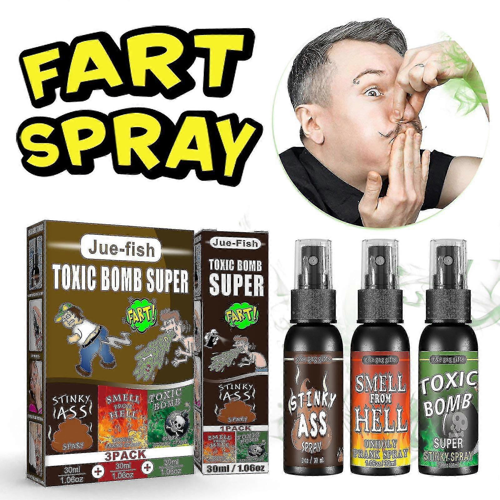 Fart Spray, Fart Spray Extra Strong, 30ml Potent Fart Spray, Stinky ...