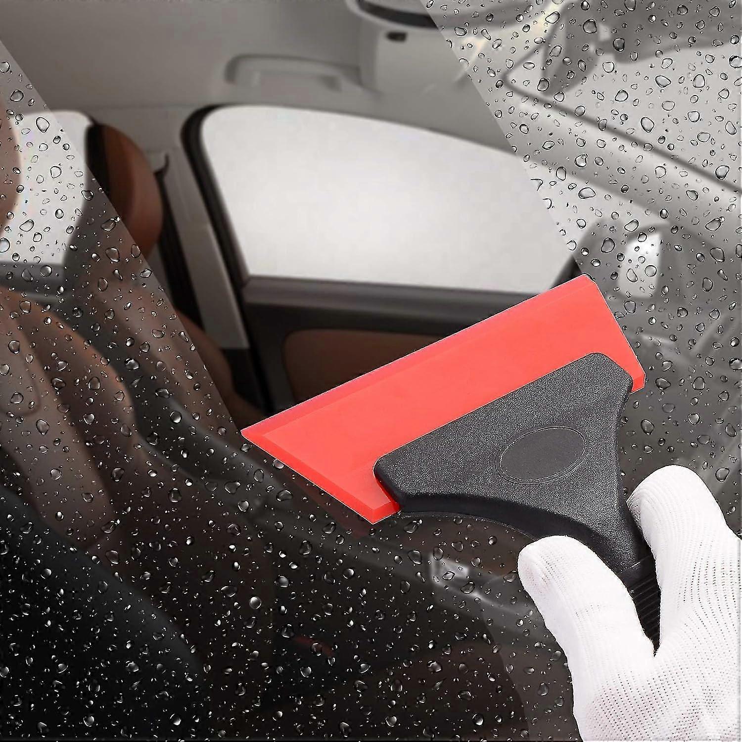 Small rubber scraper 5 inch window scraper red, 1 | Fruugo UK