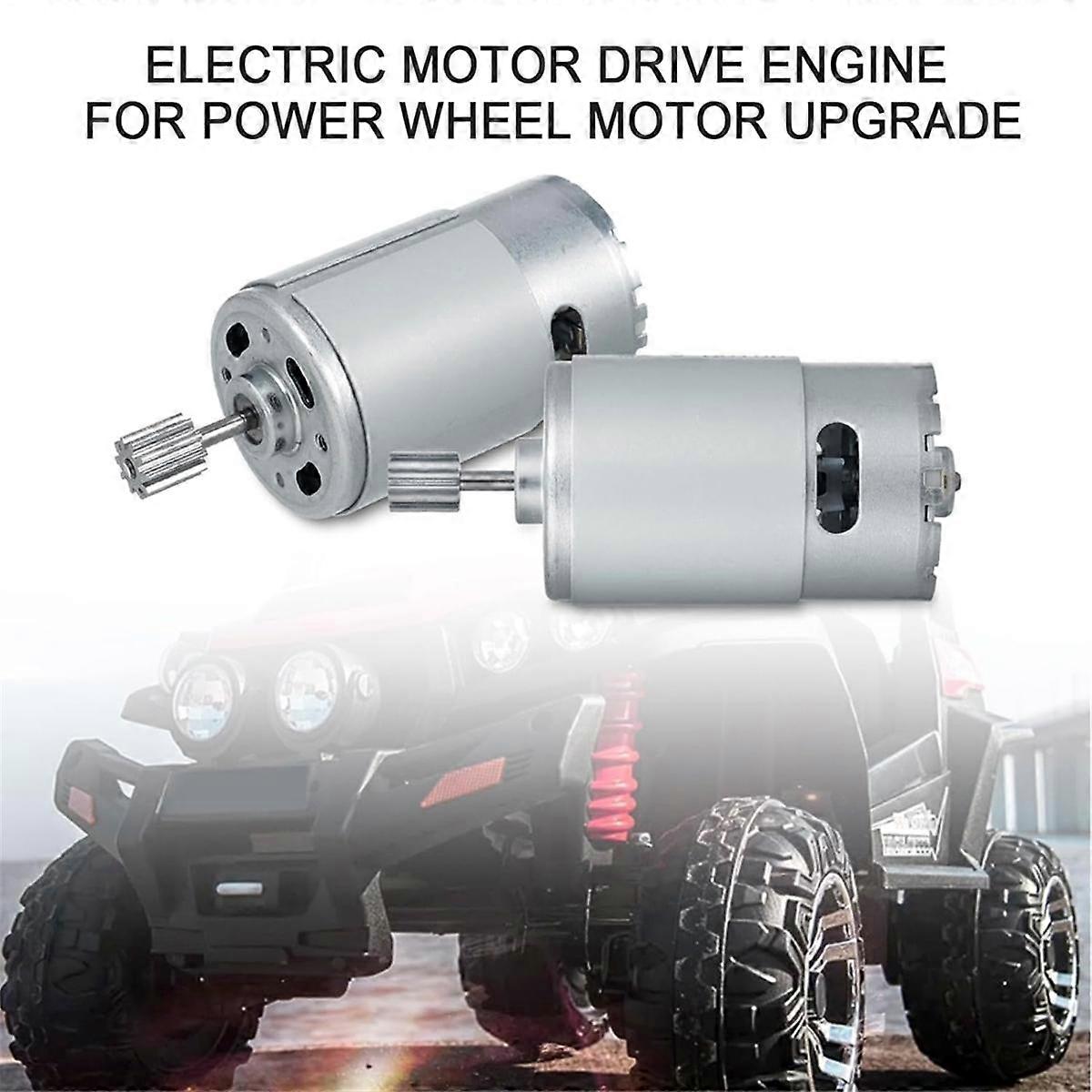 24V 40000RPM Electric Motor 2Pc,High Speed Motor RS555 Kids Ride on ...