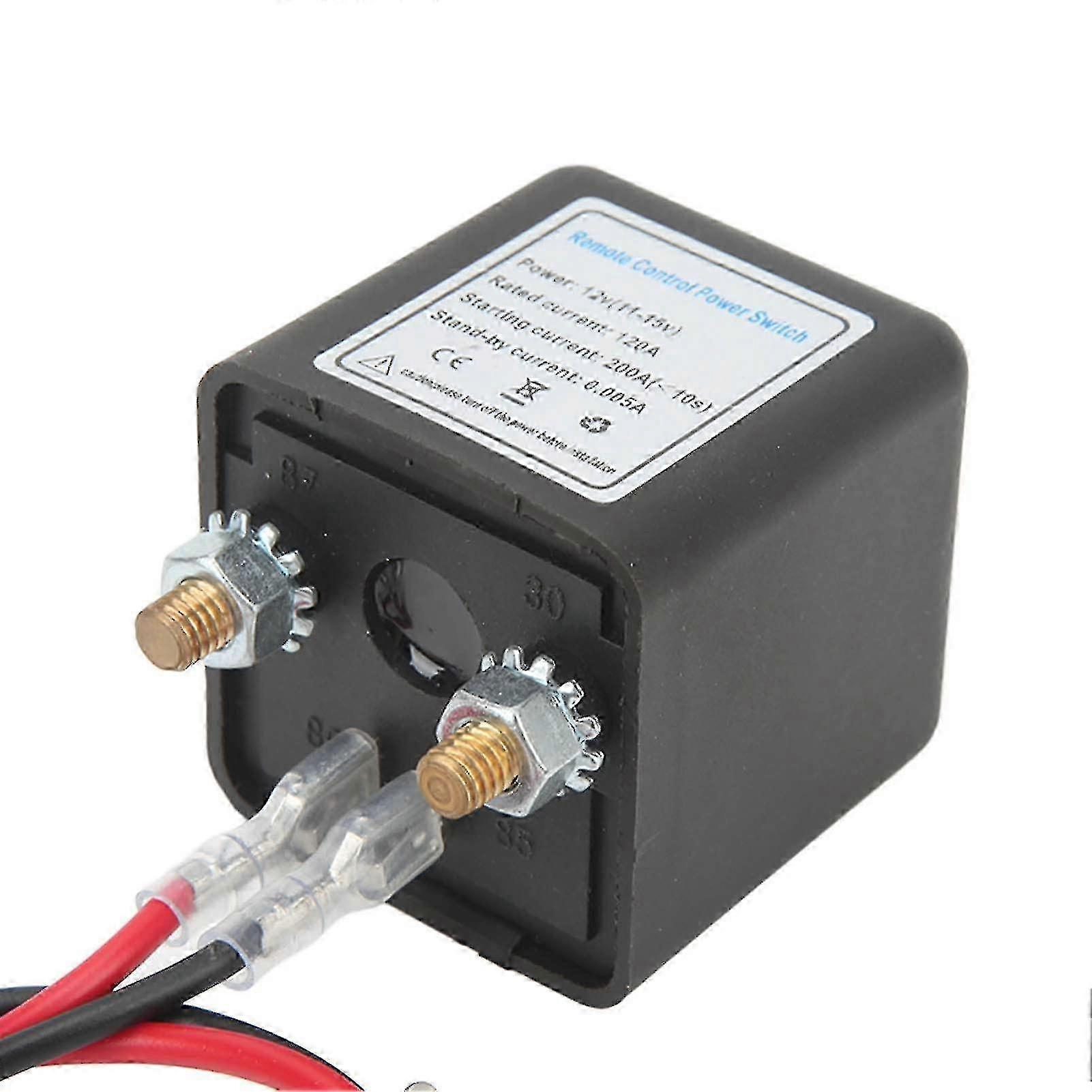 Remote Battery Disconnect Switch, Dc 12v Car Kill Switch, Anti-theft ...