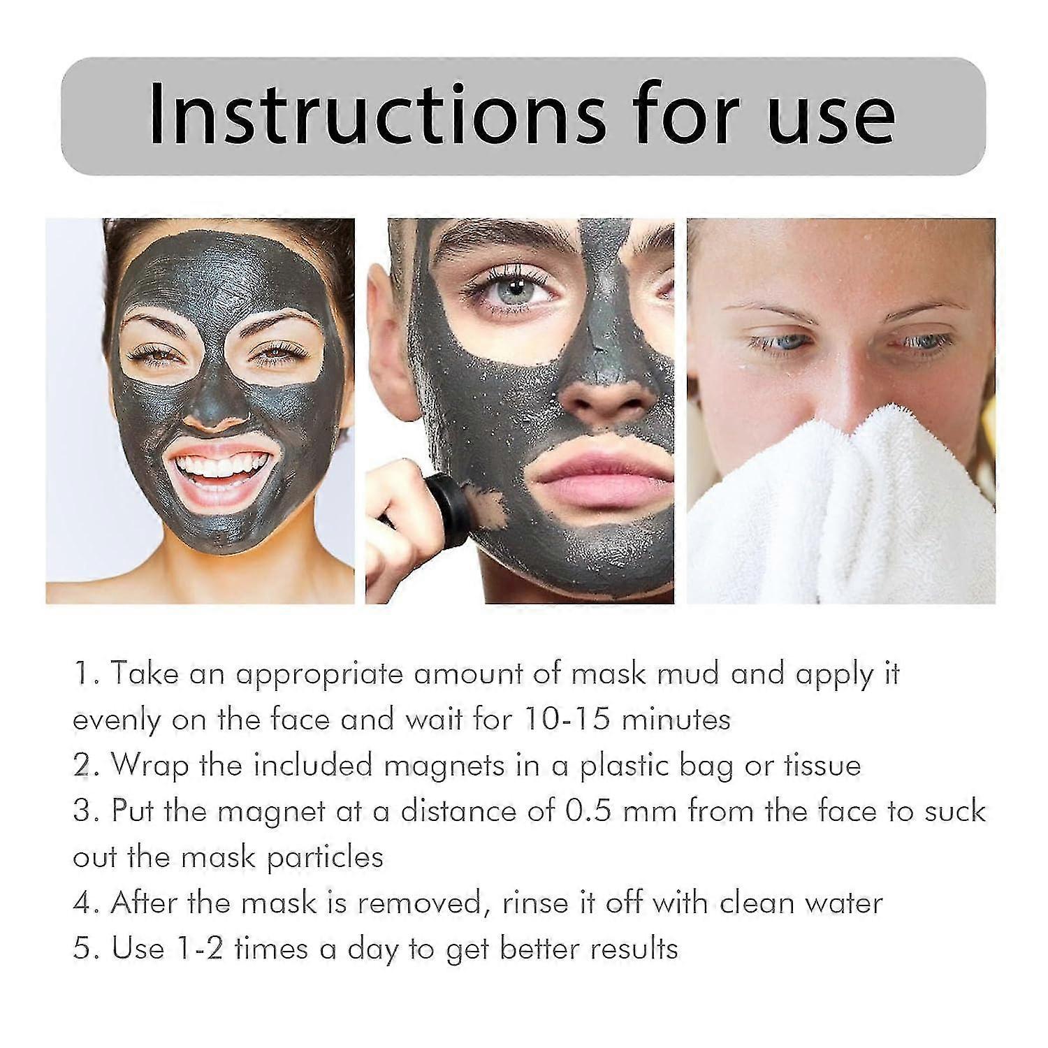 Mineral Rich Magnetic Mask, Magnetic Face Mask, Pore Cleansing Mask ...