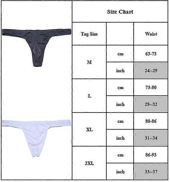 Men Sexy Ice Silk G-string Underwear Breathable Thong Briefs Underpants ...