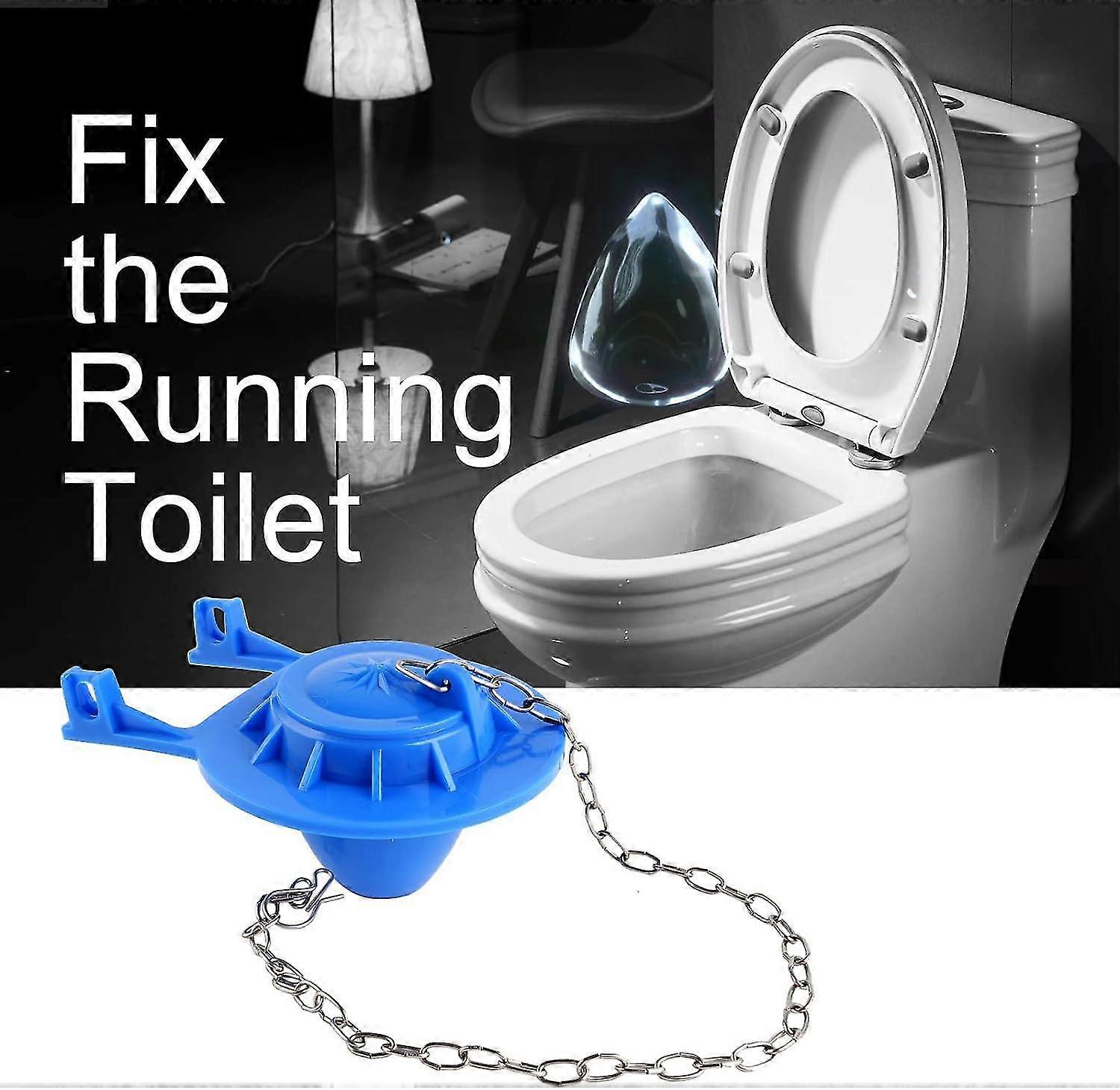 Toilet Flapper Replacement, 2-inch Universal Toilet Stopper Flapper ...