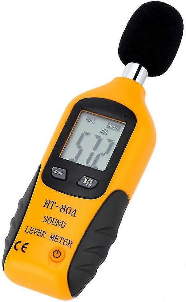Professional Decibel Meter With Backlight Display (including 9v Battery ...
