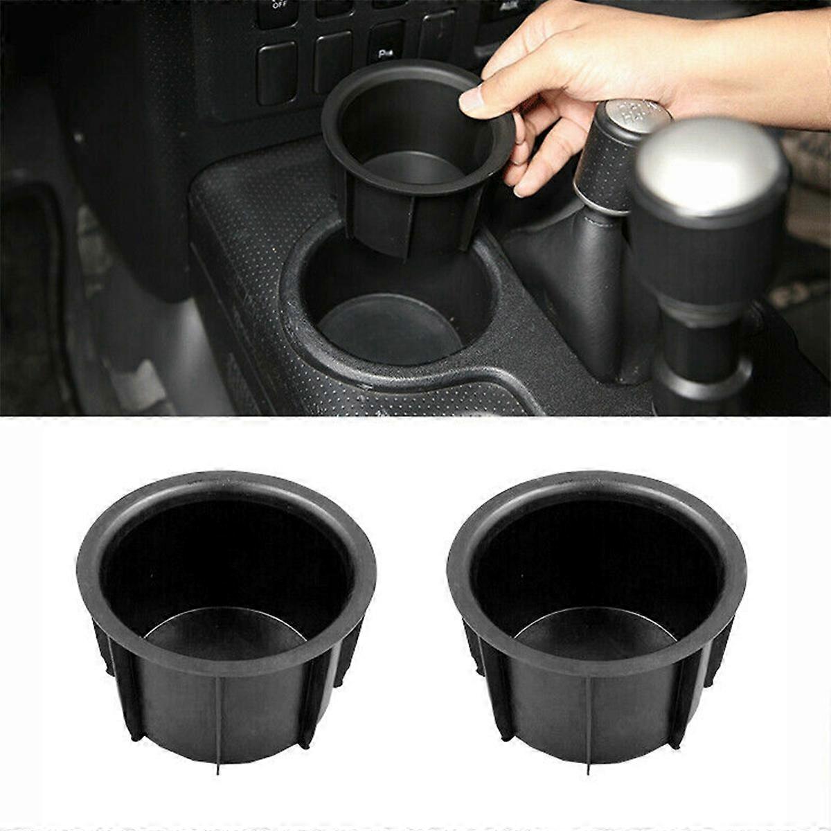 2PCS Center Console Cup Holder Insert 55616-35010 for 2007 2008 2009 ...