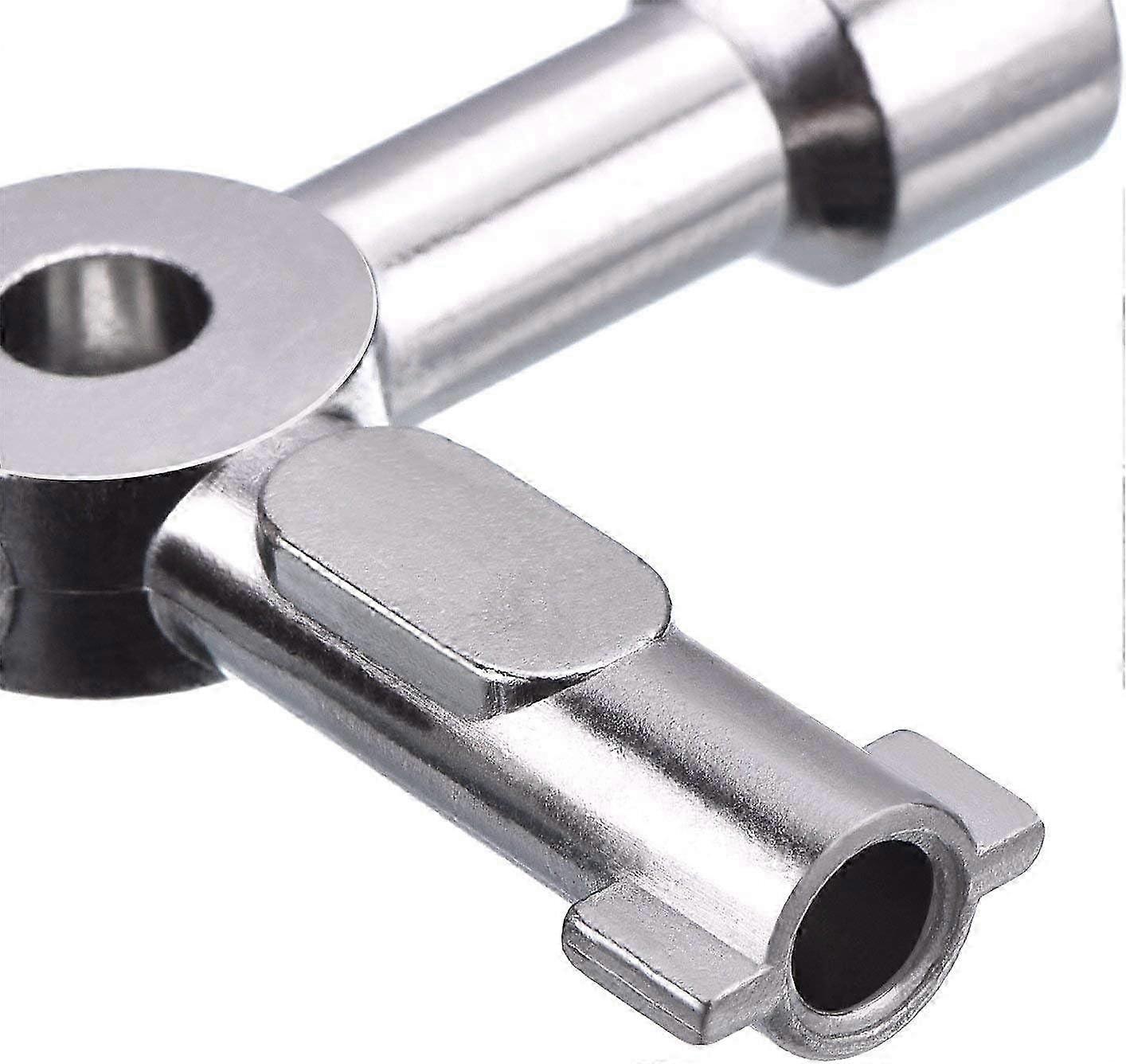 2 Pack Electric Cabinet Keys Gas Meter Keys Utility 4-Way Keys For ...