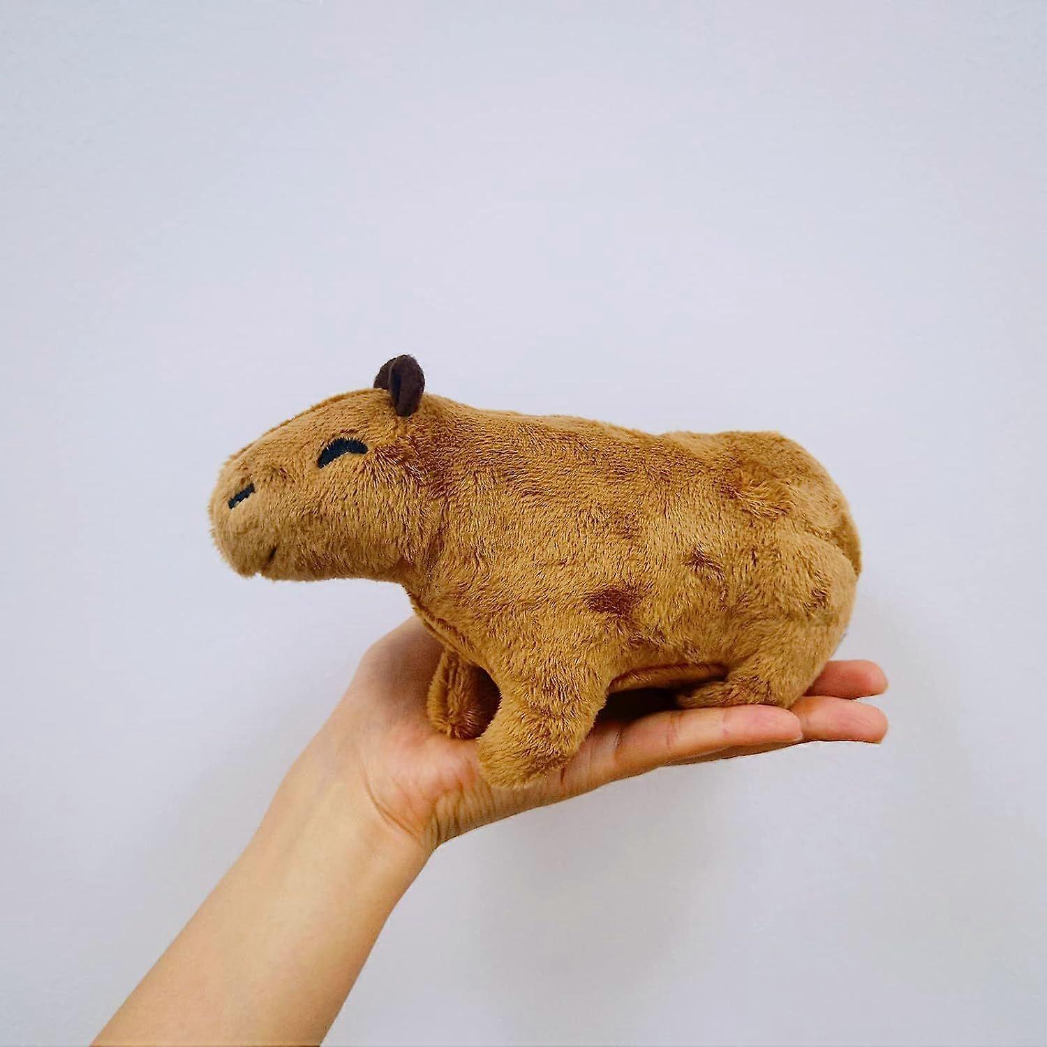 18cm Capybara Rodent Plush Toy, Realistic Capybara Plush Cute Capybara ...