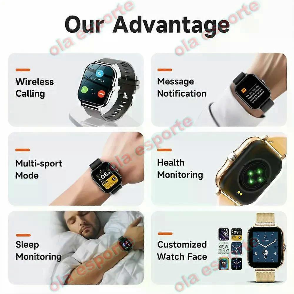 New Watch 8 Smartwatch For Adult BT Wireless Call Voice Assistant Adult ...