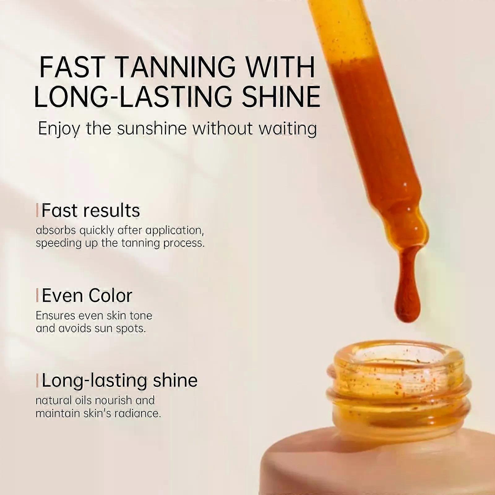 Sunless Tanning Drops, Drops for Natural Increase of Melanin, Liquid ...
