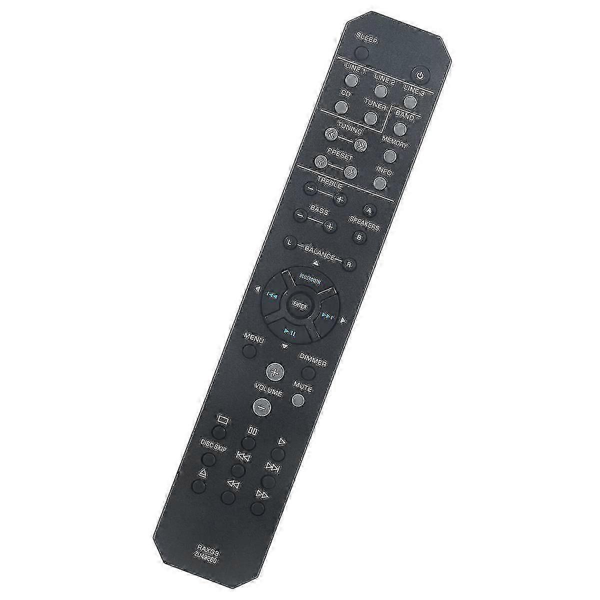 RAX33 Replace Remote Control for Stereo Receiver R-S202 R-S202BL R-S202D RS202 RS202BL RS202D ...