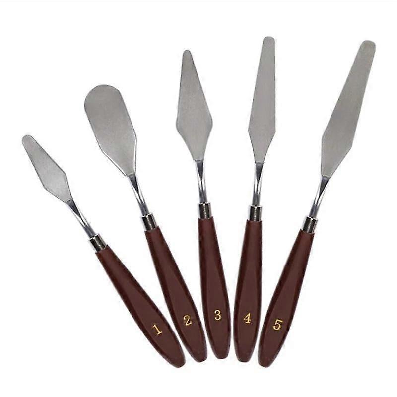 5pcs Chocolate Spatula Set, Cream Small Spatula, Cake Laminating ...