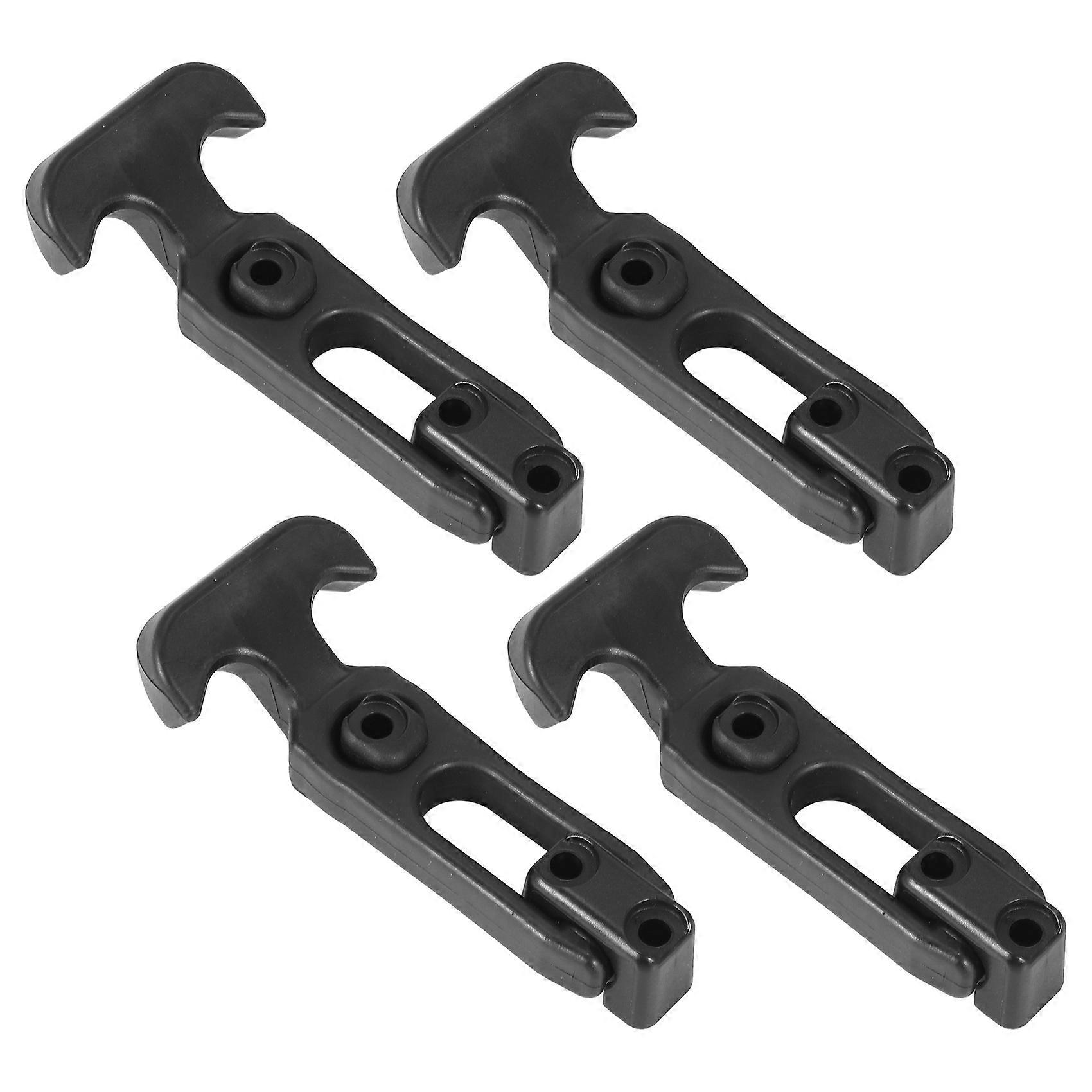 4Pcs T-Handle Rubber Flexible Draw Latches Fit for Toolbox /Cooler/Golf ...