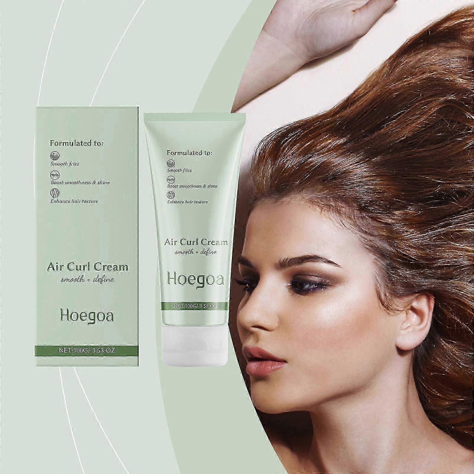 Natural Curl Styling Cream - Volumizing, Long-Lasting, Nourishing for ...