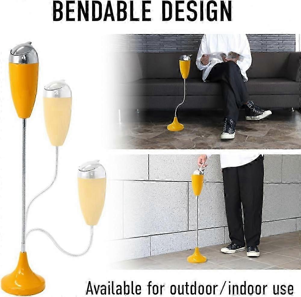 Adjustable 75cm Floor Ashtray Stand with Lid for Toilet and Living Room ...