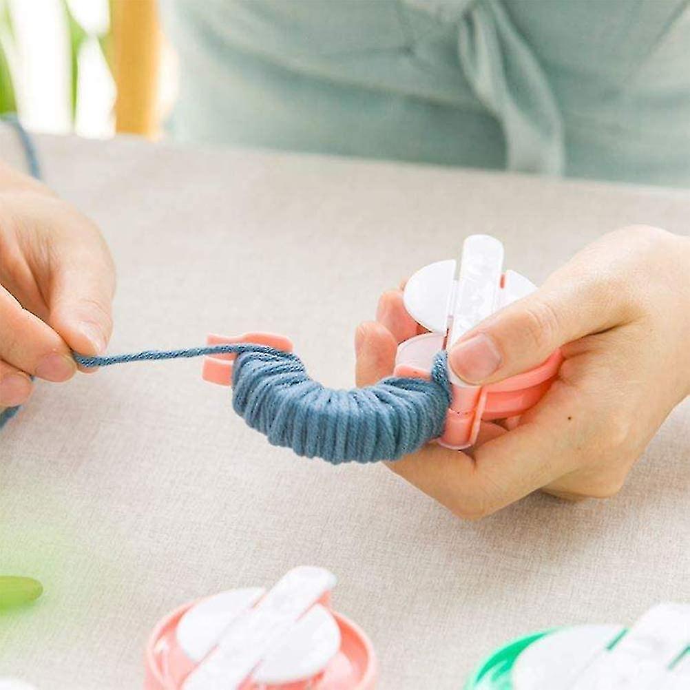 4 Pieces Pom Pom Maker, 4 Size Pompom Making Tool Set Diy Fluff Balls ...