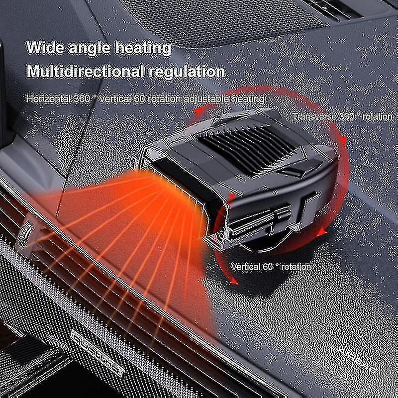 Electric Car Heater 12v Cooling And Heating Fan Dashboard Seat Heater ...