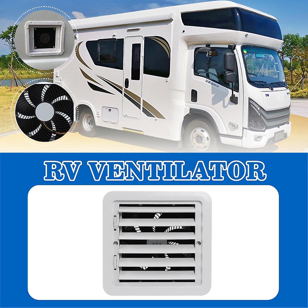 Industrial Grade Cooling Exhaust Fan Air Vent Ventilation 12v 3w- Side ...