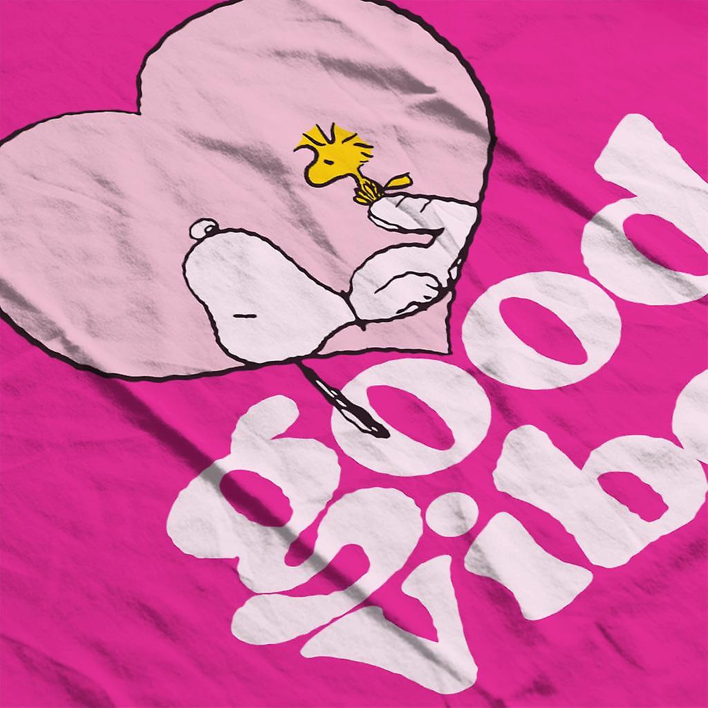 Peanuts Snoopy And Woodstock Love Heart Good Vibes Men's Varsity Jacket ...