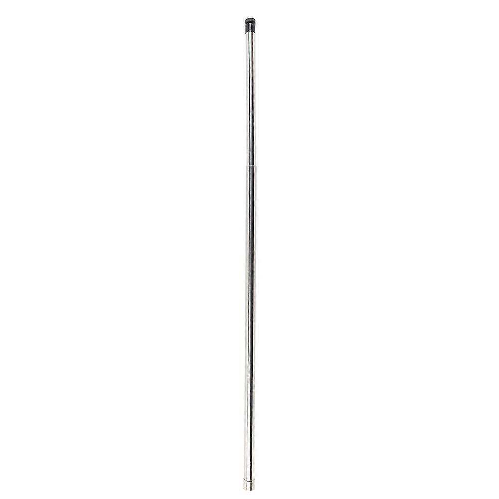 58-98cm Stainless Steel Extendable Telescopic Rod Rail Clothes Hanging ...