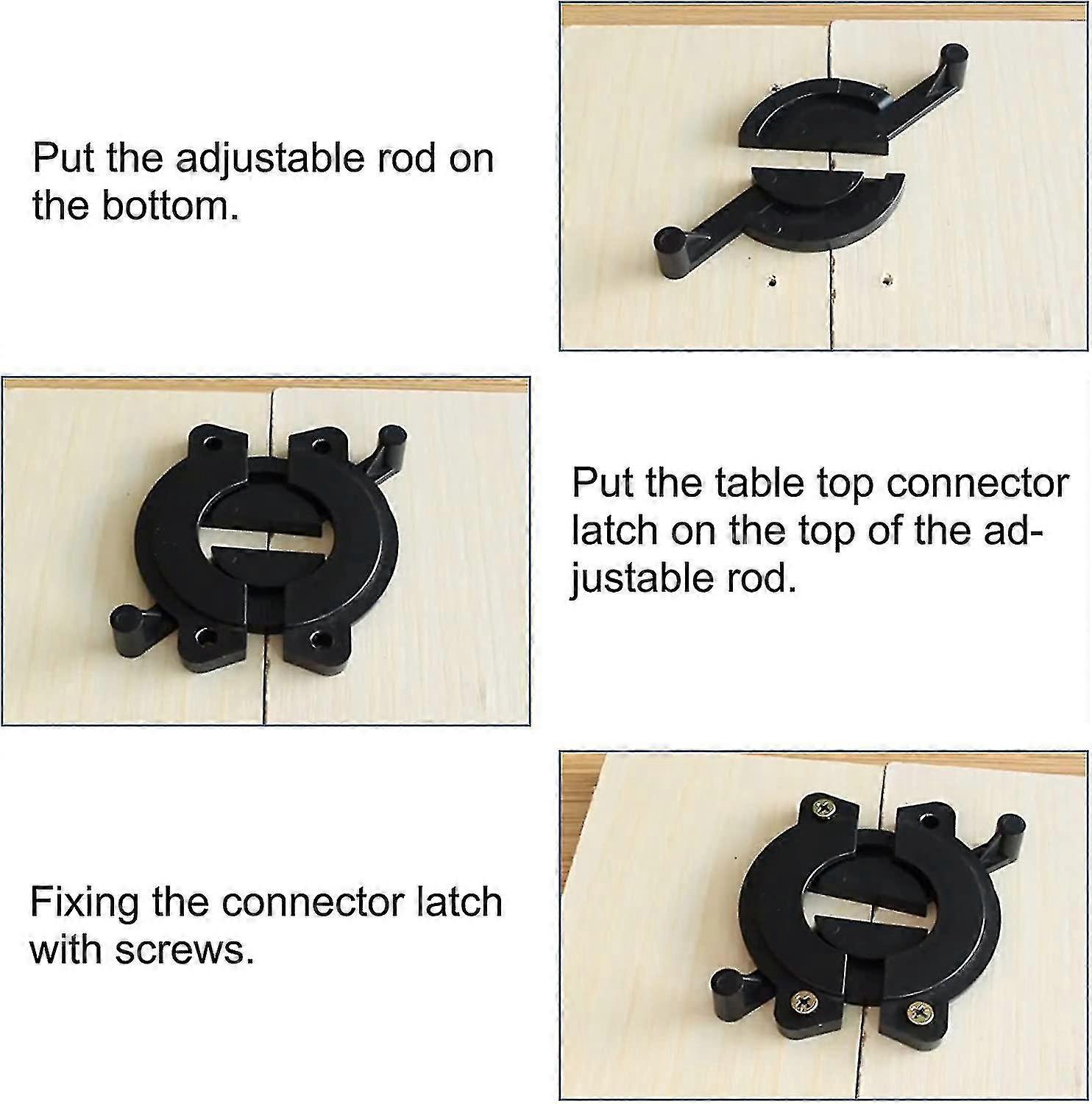 Table Top Connector, Plastic Dining Table Locks Training Table ...