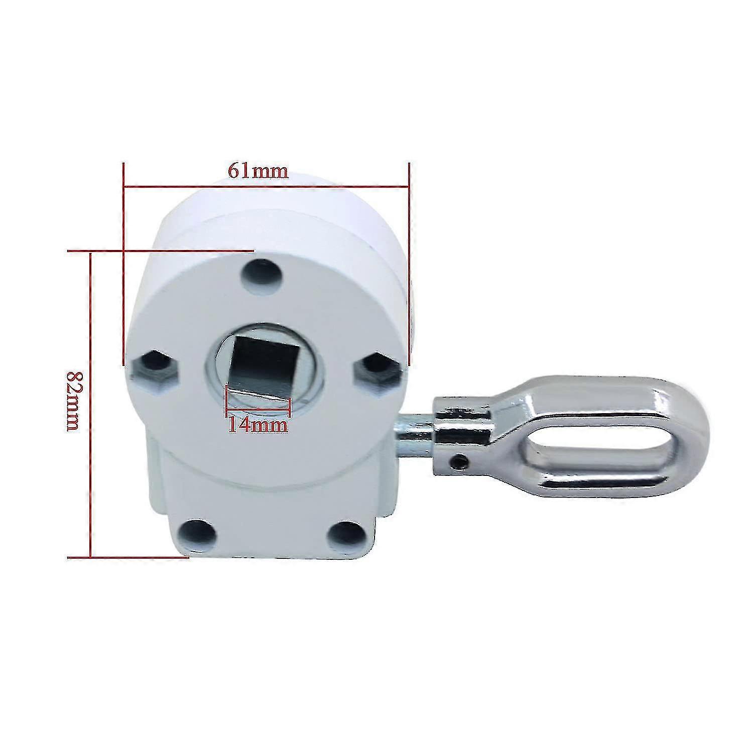 Outdoor Gearbox Awning Crank Drive Worm Hardware Parts For Balcony ...