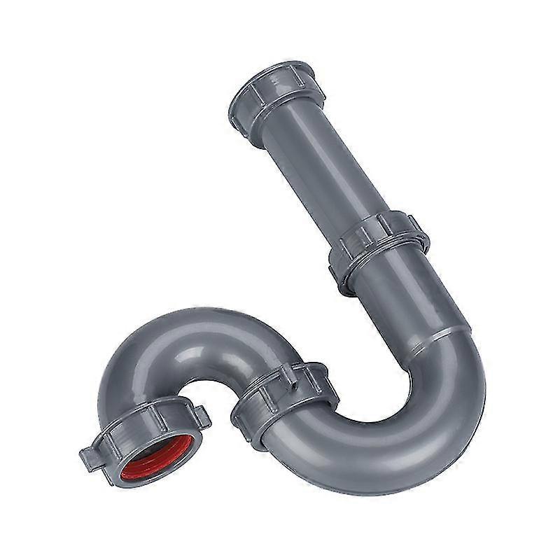 Universal Siphon For Washbasins And Sinks - Tubular Basin Drain ...
