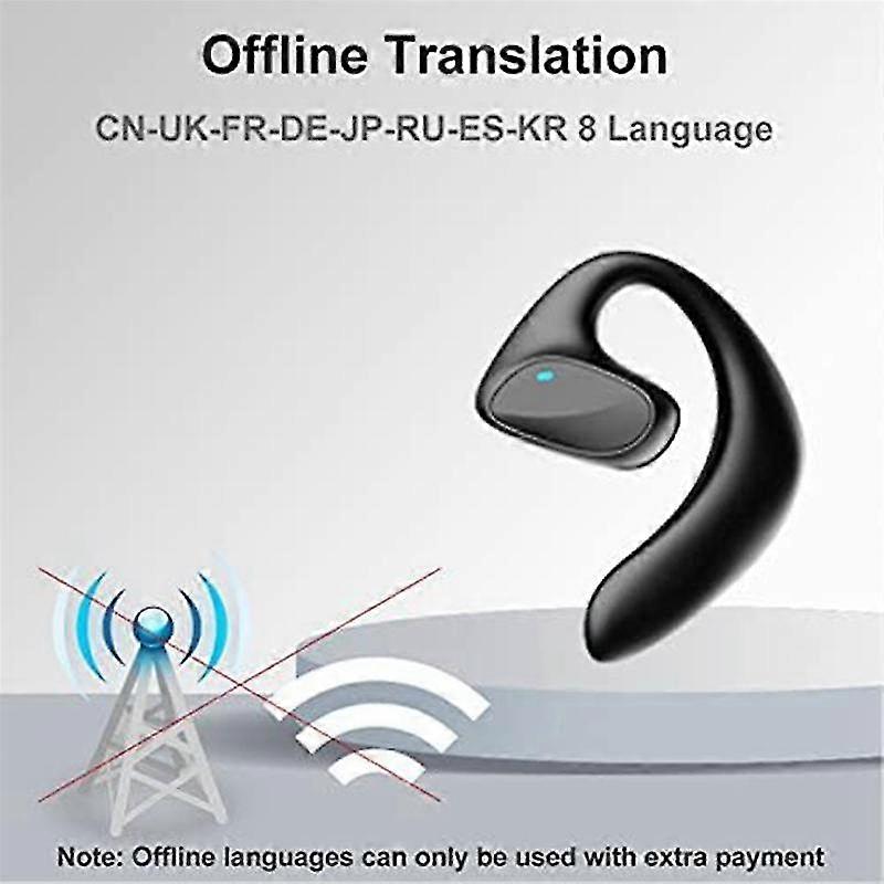 M8 Translator Earbuds, 144 Language Translator Device, Two Way Real ...