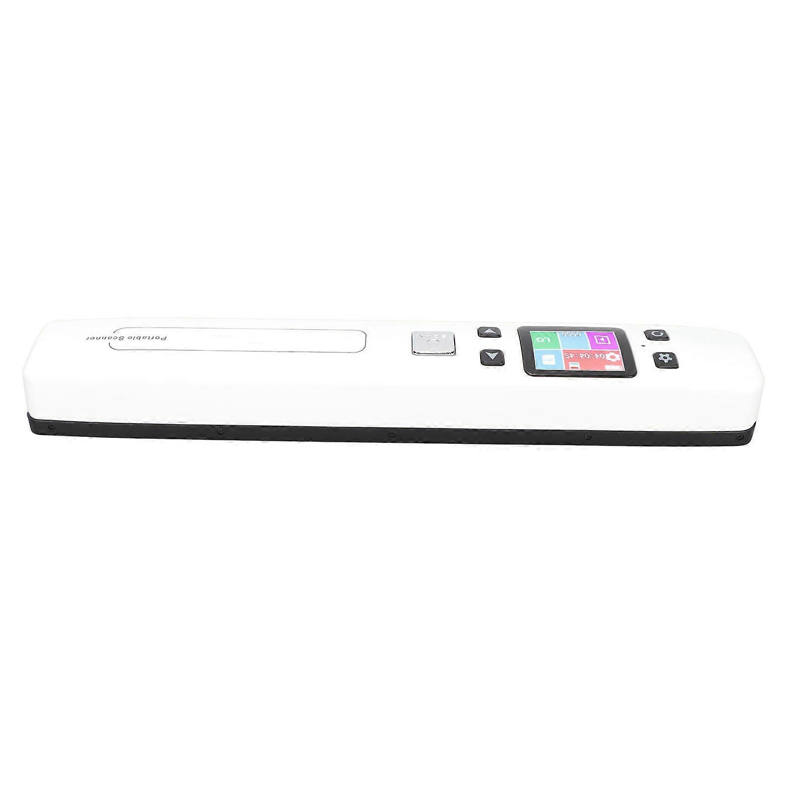 Portable Scanner JPEG PDF A4 Size 300 600 1050DPI Monochromatic Color ...