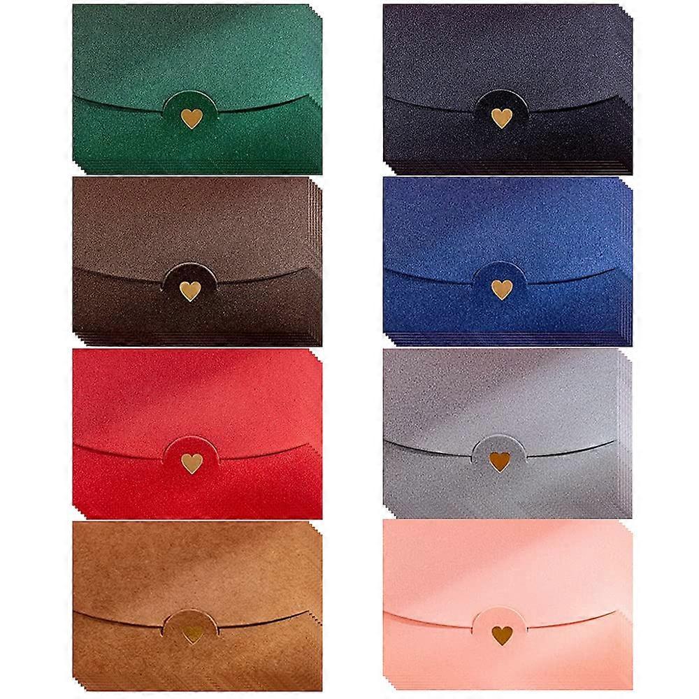 48 Pieces Mini Gift Card Envelopes, Multi Color Mini Envelope | Fruugo UK