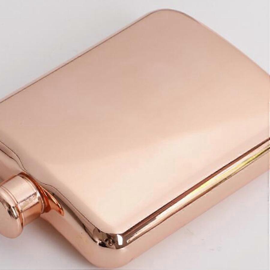 Gold 6 Stainless Steel Vodka Hip Flask Flask for Alcohol Bottle Liquor ...