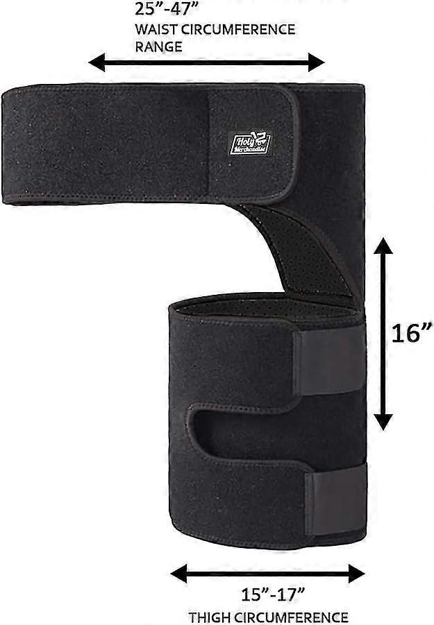 Hip Groin Stabilizer & Hip Brace - Support Wrap For Sciatica Pain ...