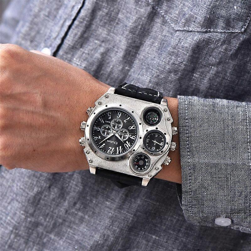 Luxury Sport Watches for Men Hip Hop Man Multiple Time Zone ...