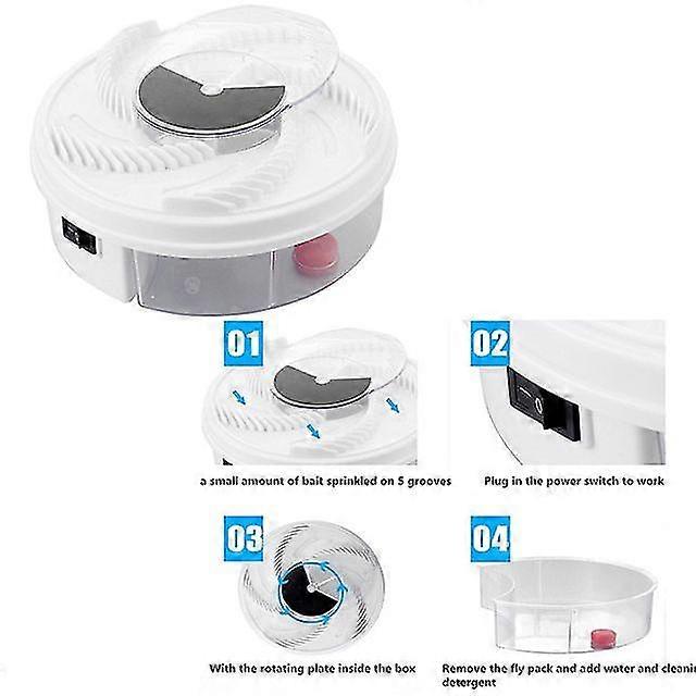 Electric Fly Trap Automatic Fly Trap | Fruugo UK