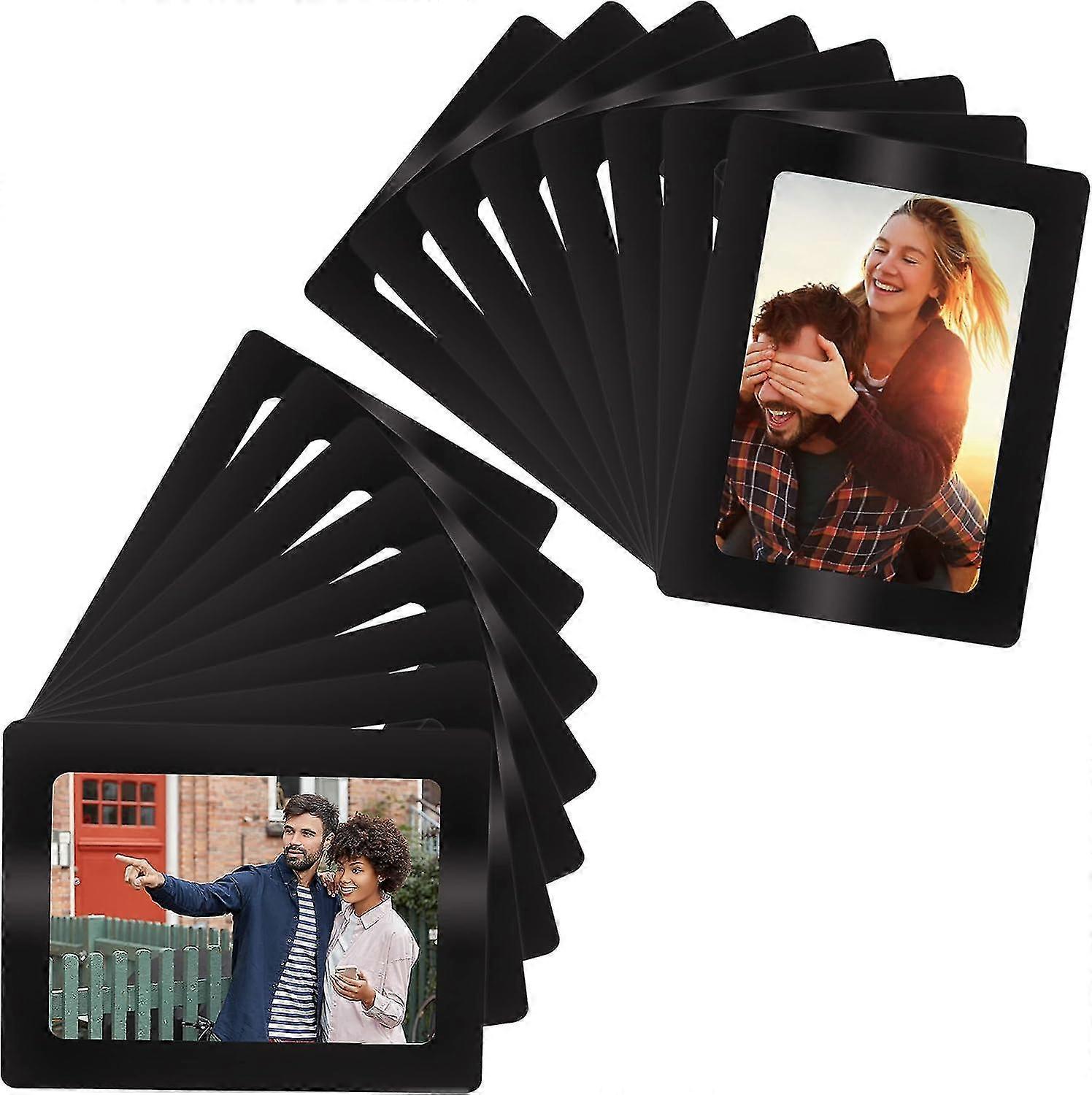 Magnetic Picture Frame Set (15 Pack) - Magnetic Photo Frames 6x4 Inches ...