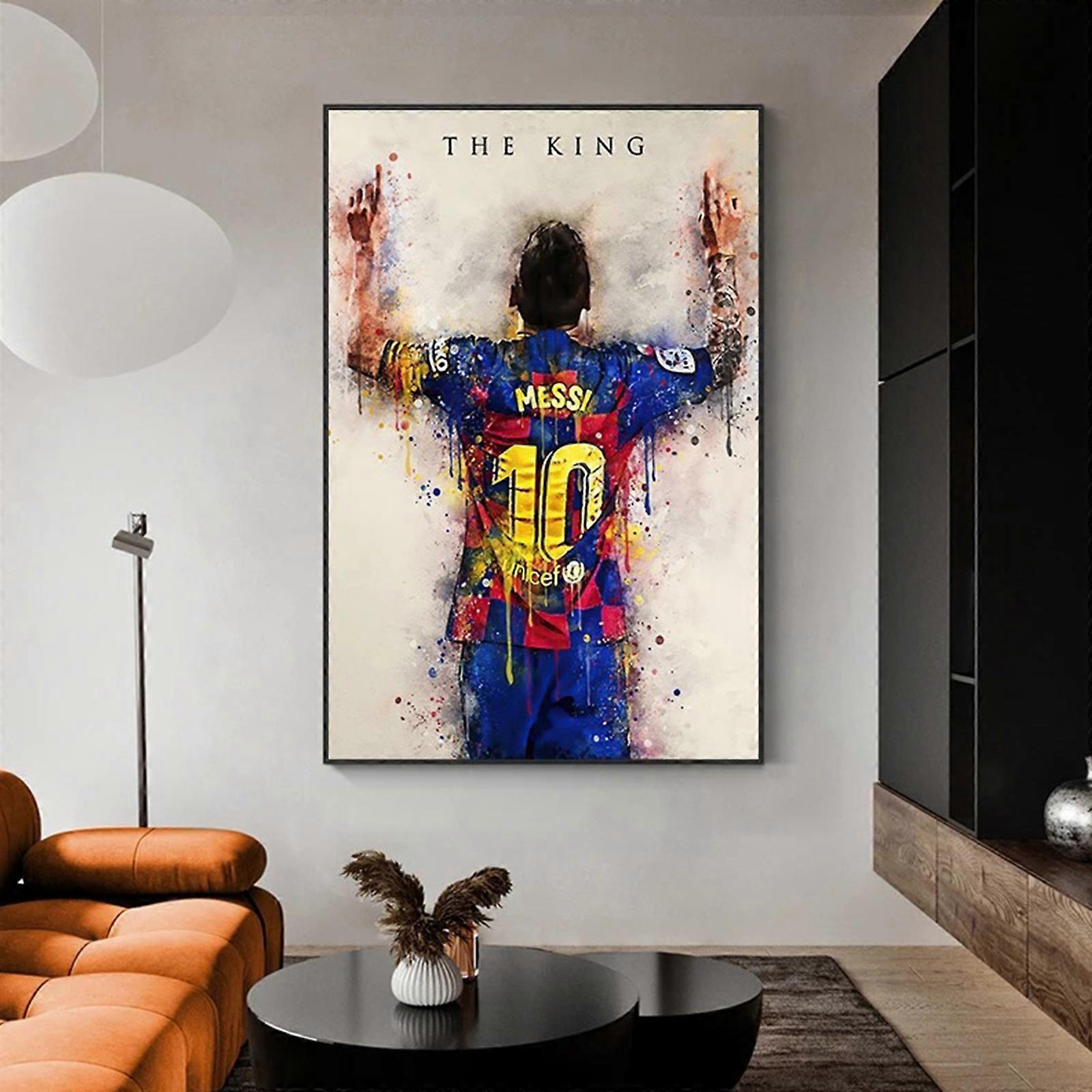 Brand New Leo Messi Soccer Poster Sport Art Picture Wall Print Home ...