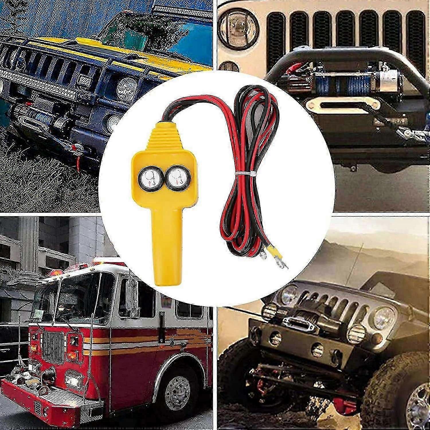 Car Winch Remote Control Switch Winch Remote Control Button Kit Switch ...