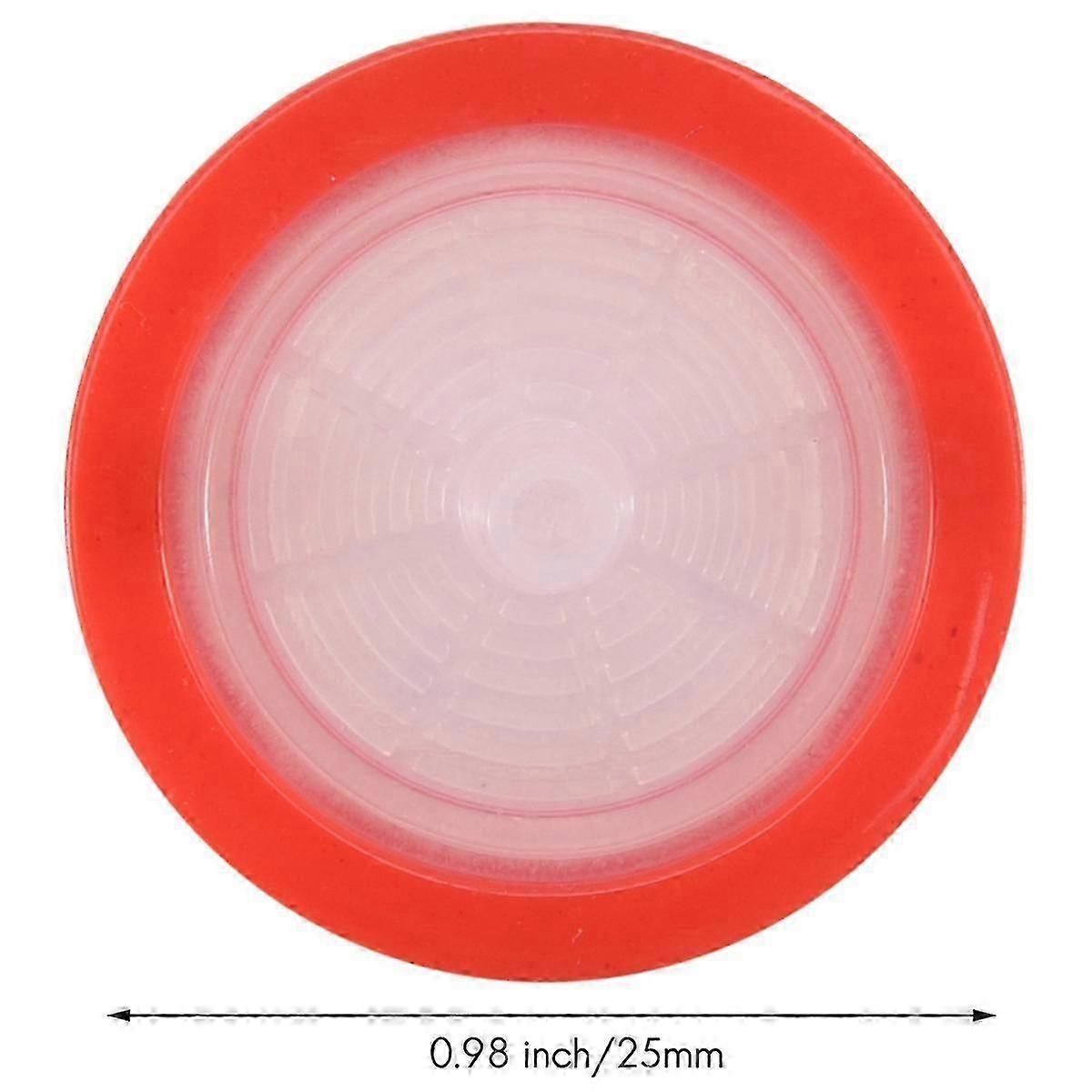 100 PCS Syringe Filter PTFE, Syringe Lab Filter 25mm Membrane Diameter ...