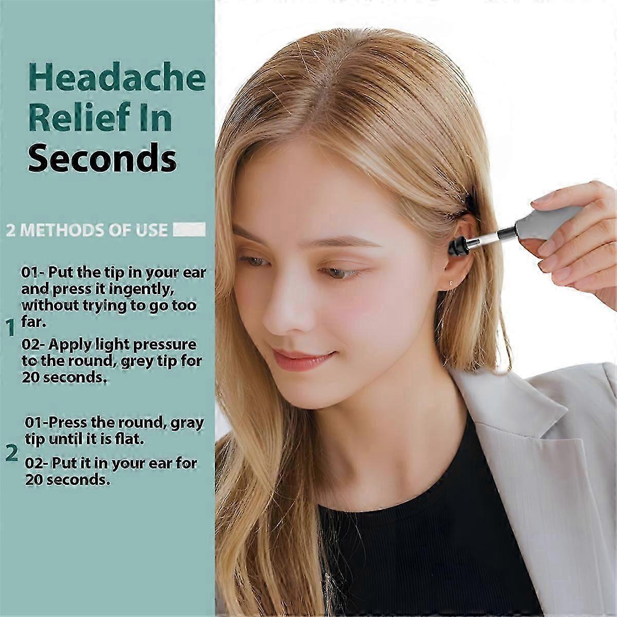 Ear Pressure Relief Suction Device, Airplane Ear Pressure Relief ...