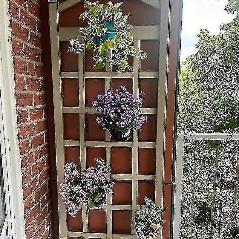 Floating Garden Railing Planter Shelf Metal Traps for Staircase ...