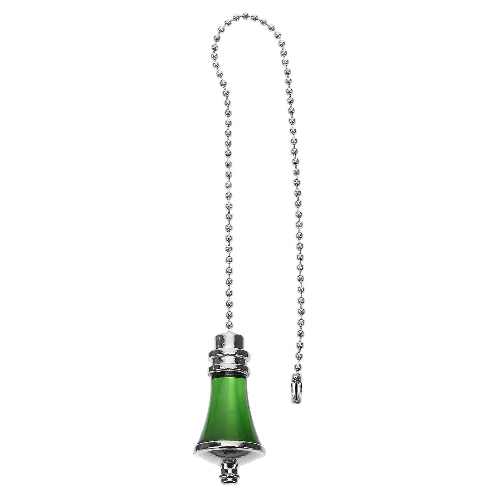 Fan Pull Chain Extension Pendant Chain Extension Green 36x2.2cm Metal ...