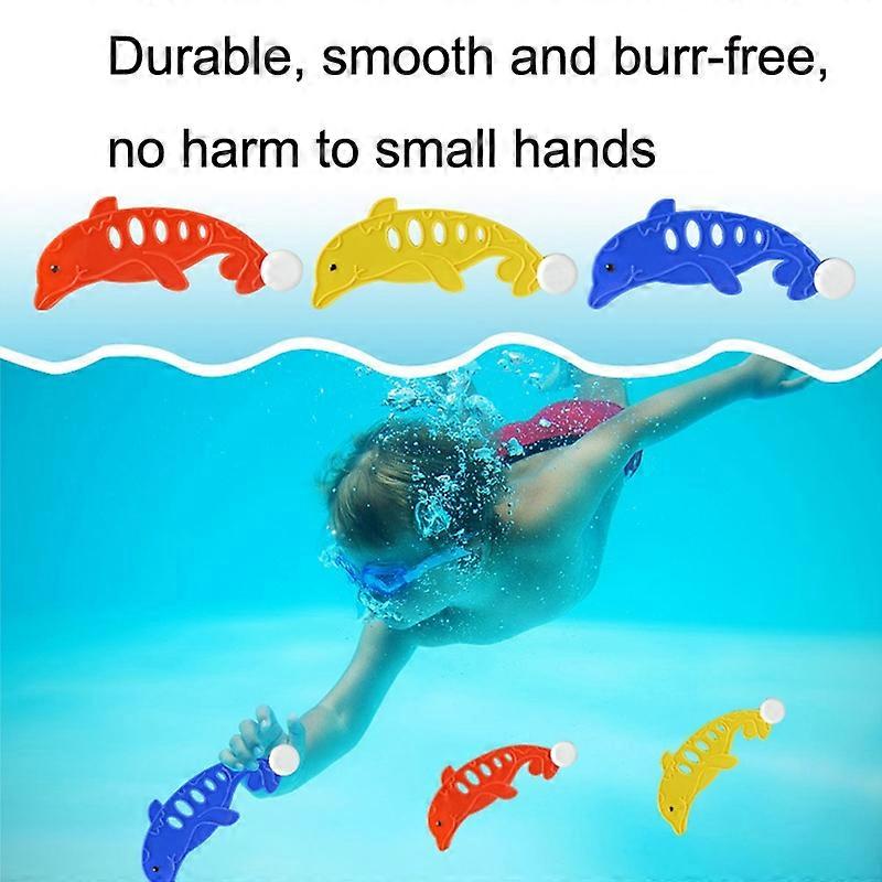 4PCS Sea Horses Diving Swimming Pool Toys Children Summer Water Toys ...