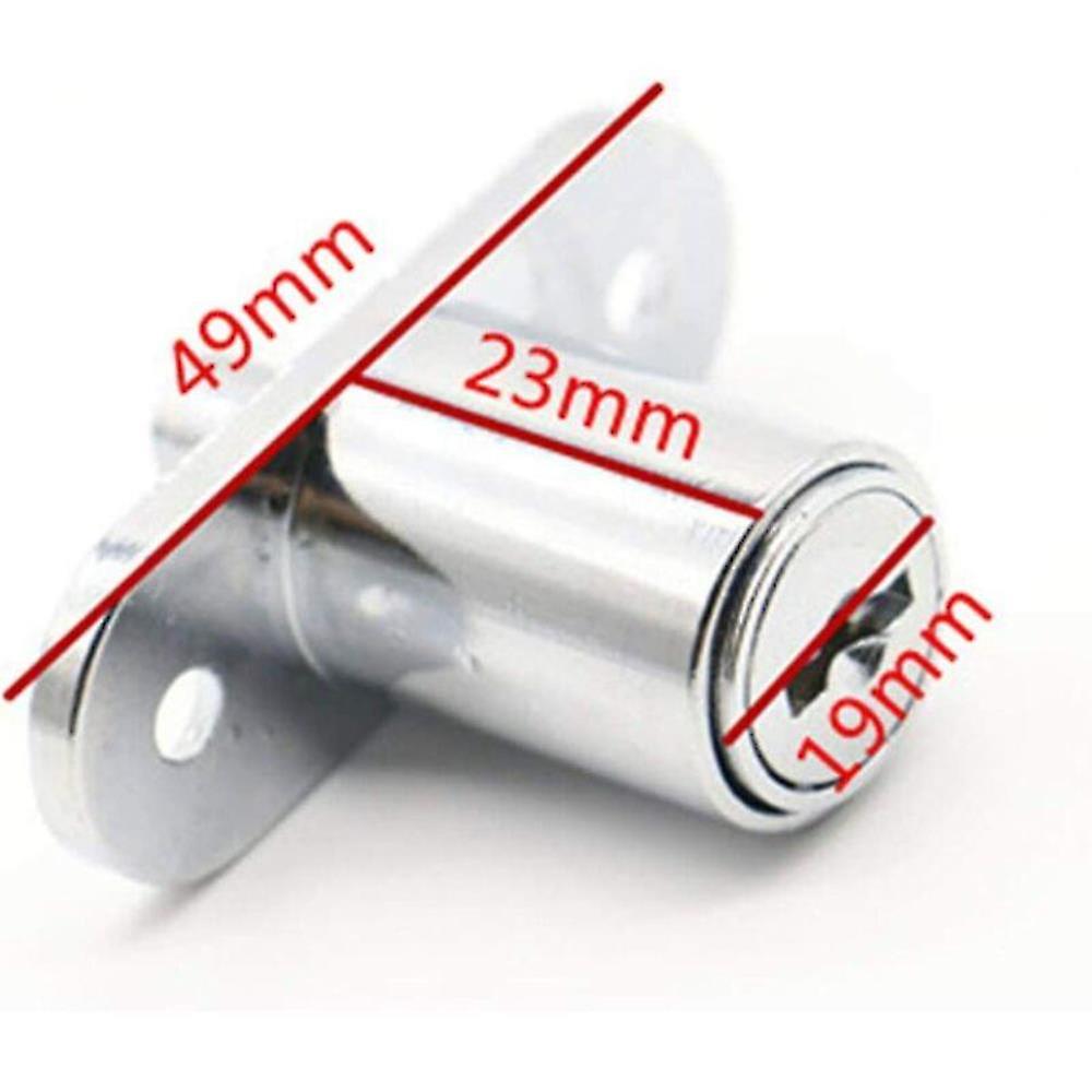 Pcs Zinc Alloy Drawer Cabinet Lock, Sliding Door Cabinet Lock For ...