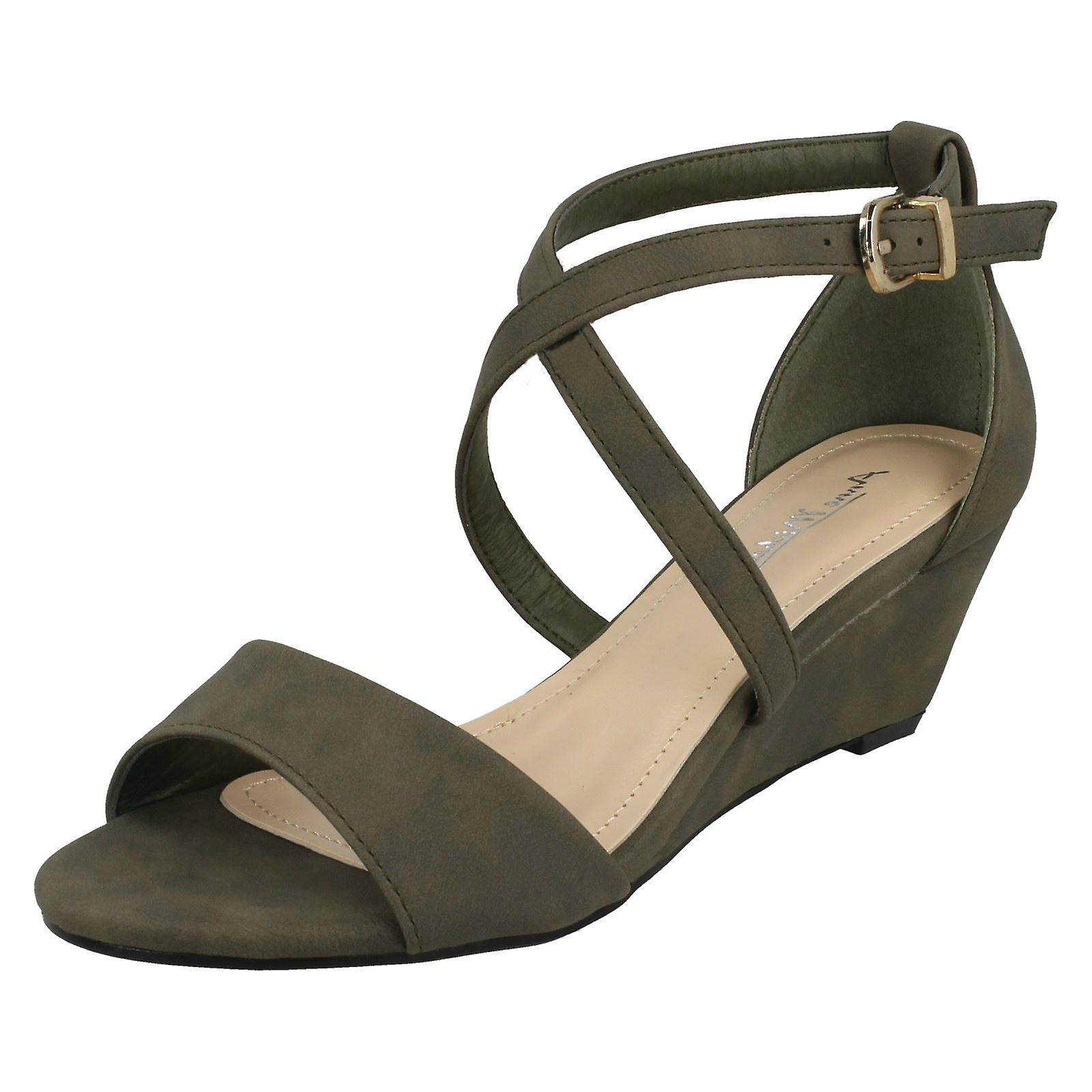 Ladies Anne Michelle Wedge Sandal