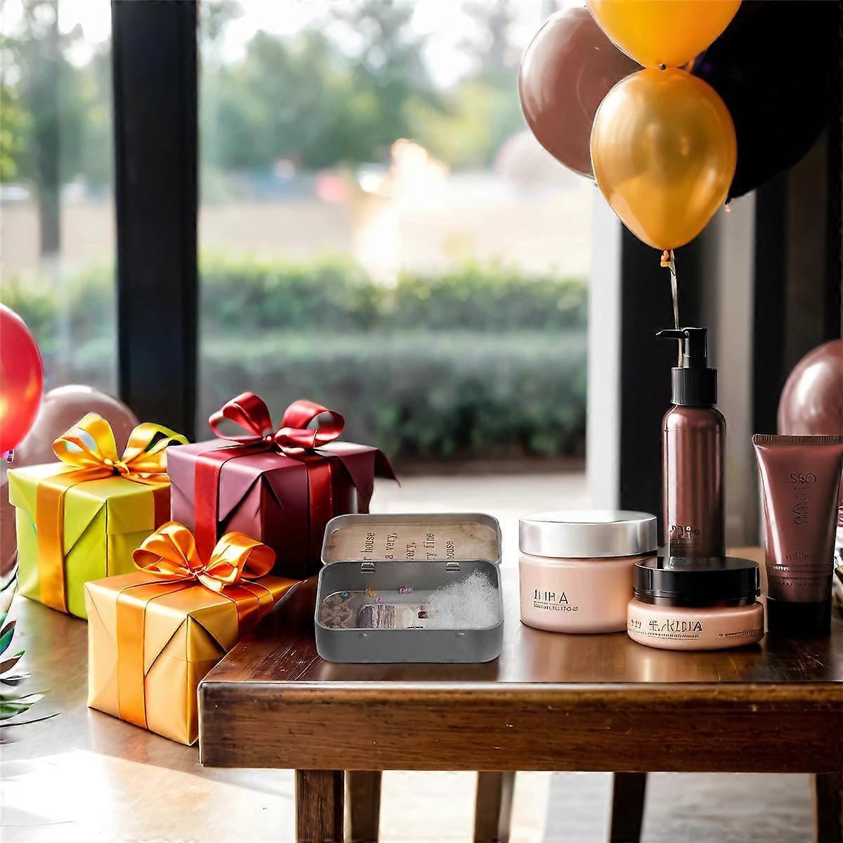 Miniature Wooden Scene in A Vintage Tin. Unique Handmade Home Gift Tin ...