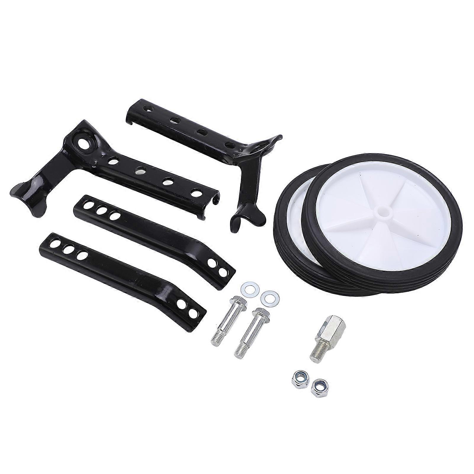 Bicycle Training Wheels Adjustable Steel Plastic Riding Auxiliary ...