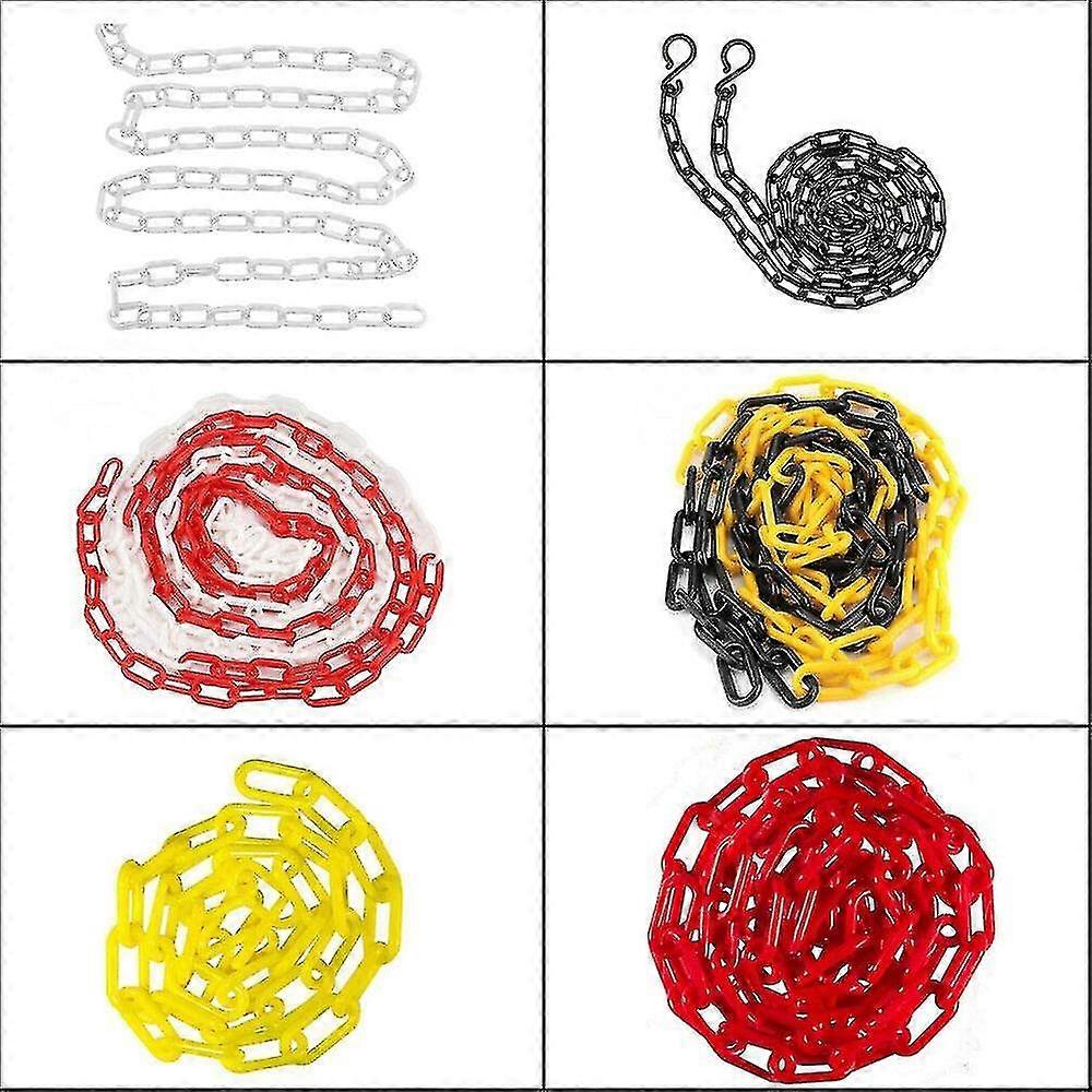 Plastic Chain, 6mm*10m Warning/signal Chain, For Highway Maintenance ...